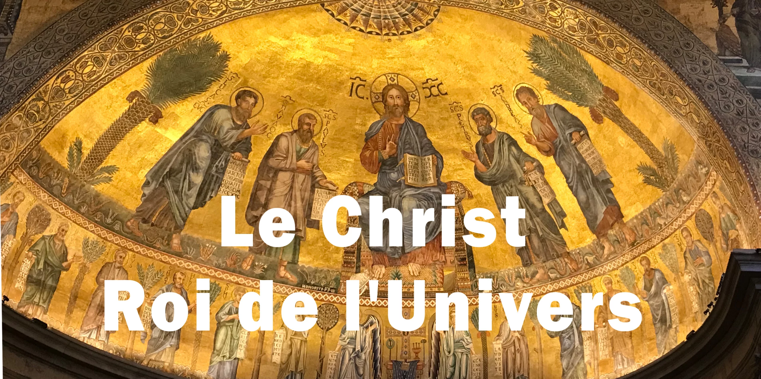 Dimanche 24 novembre 2024 : Fête du Christ-Roi ; : lectures - UNE ...