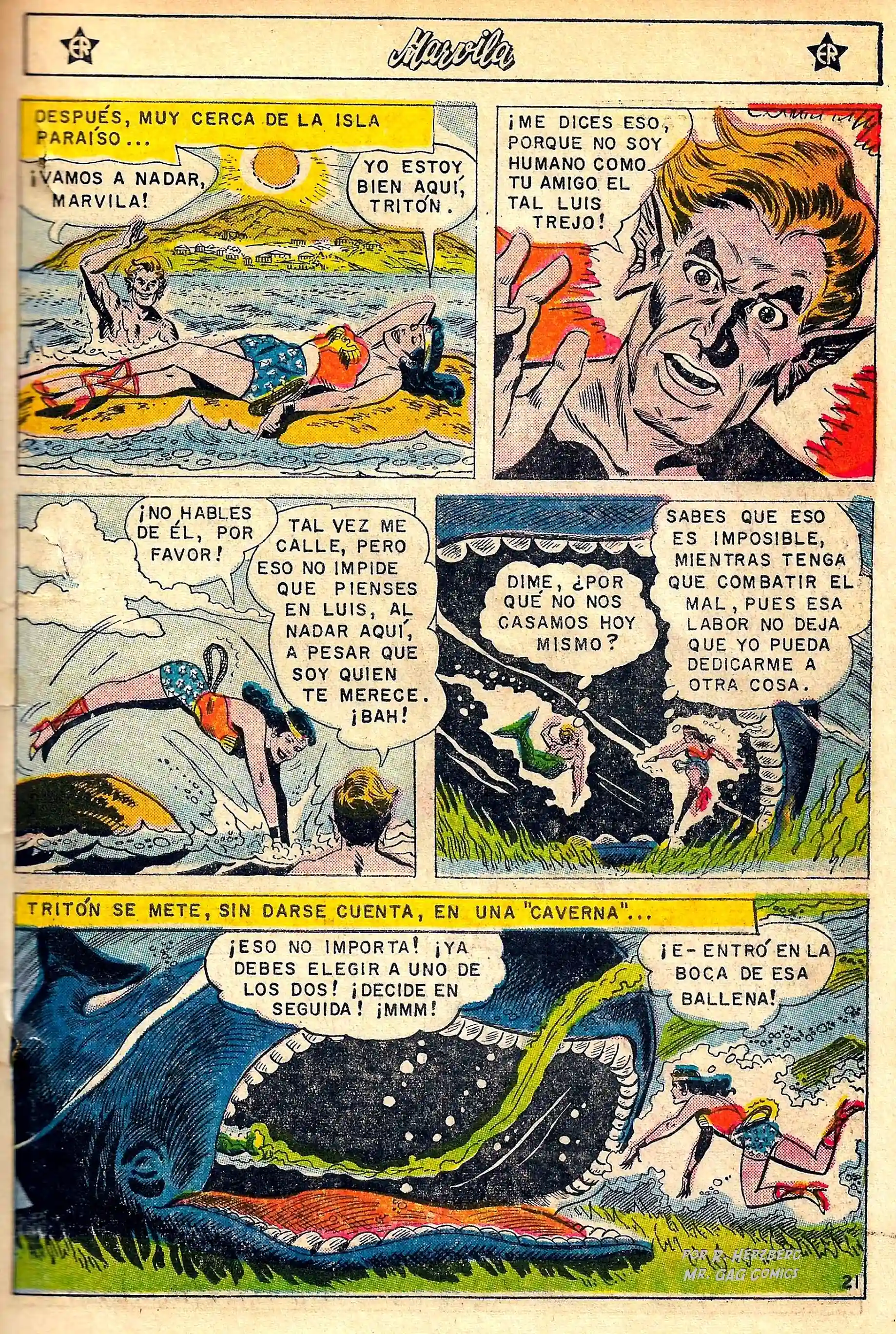 Editorial Novaro,,,MARVILA Vol...7 - Vamos a leer TBOs