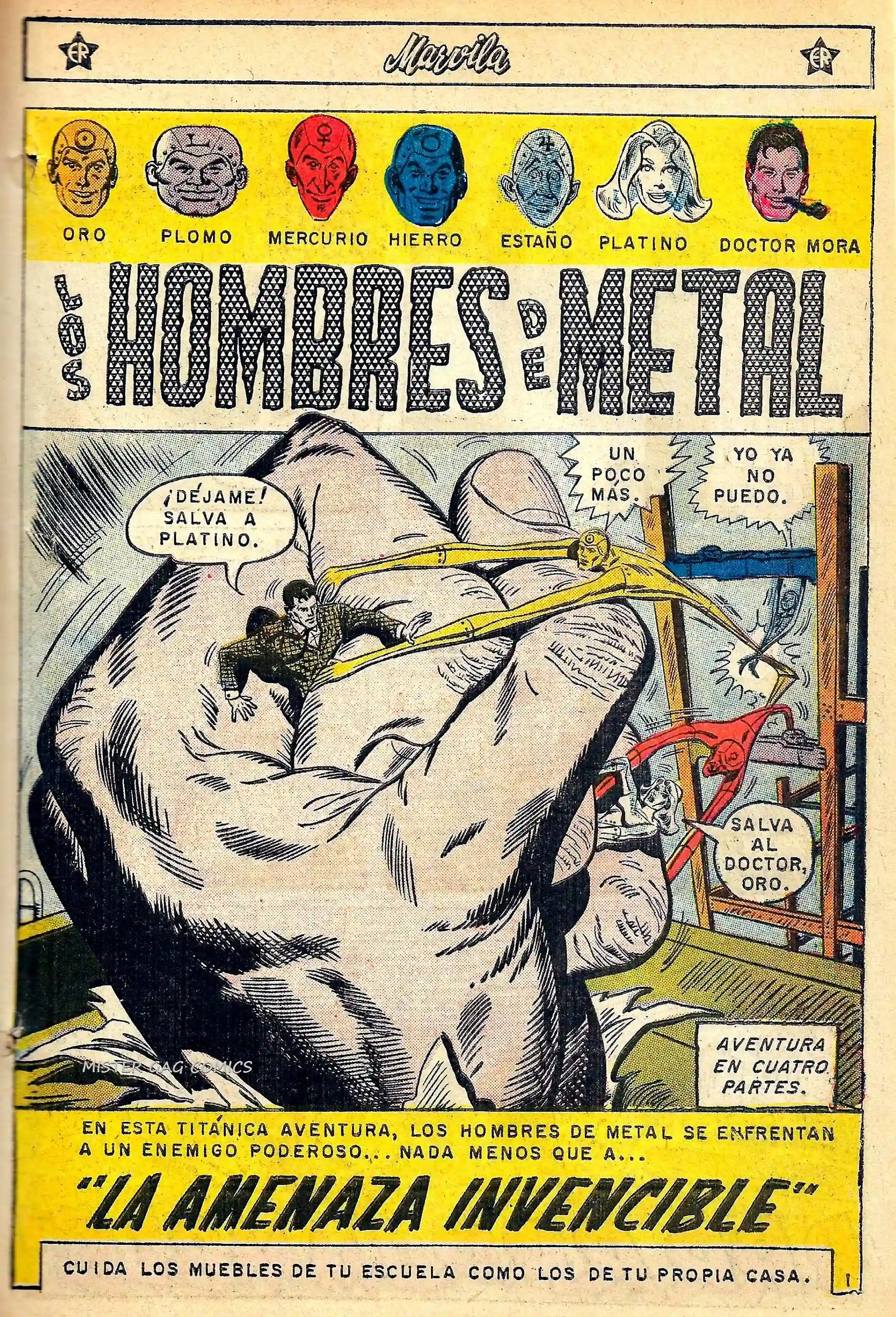 Editorial Novaro,,,MARVILA Vol...7 - Vamos a leer TBOs