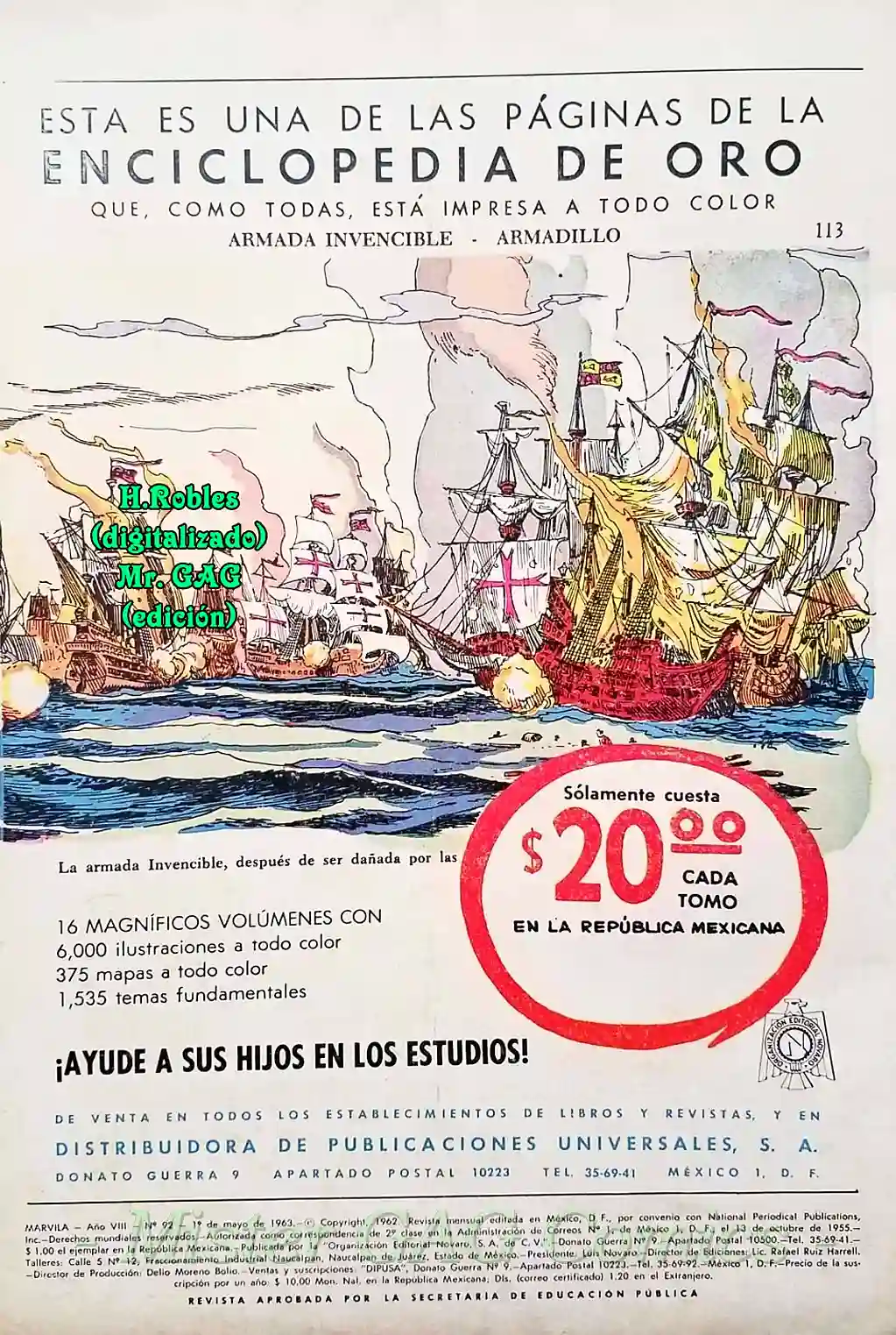 Editorial Novaro,,,MARVILA Vol...7 - Vamos a leer TBOs