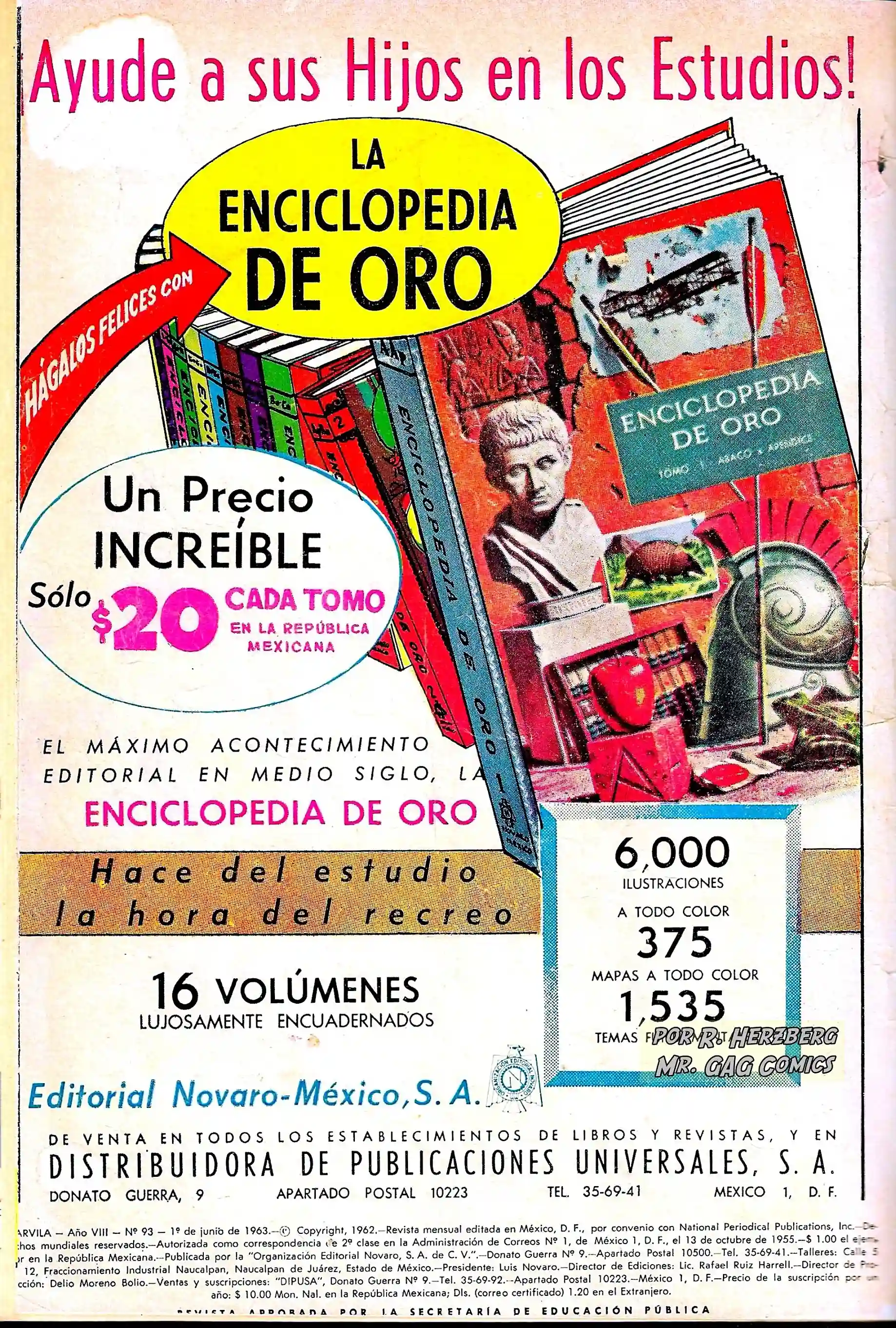 Editorial Novaro,,,MARVILA Vol...7 - Vamos a leer TBOs