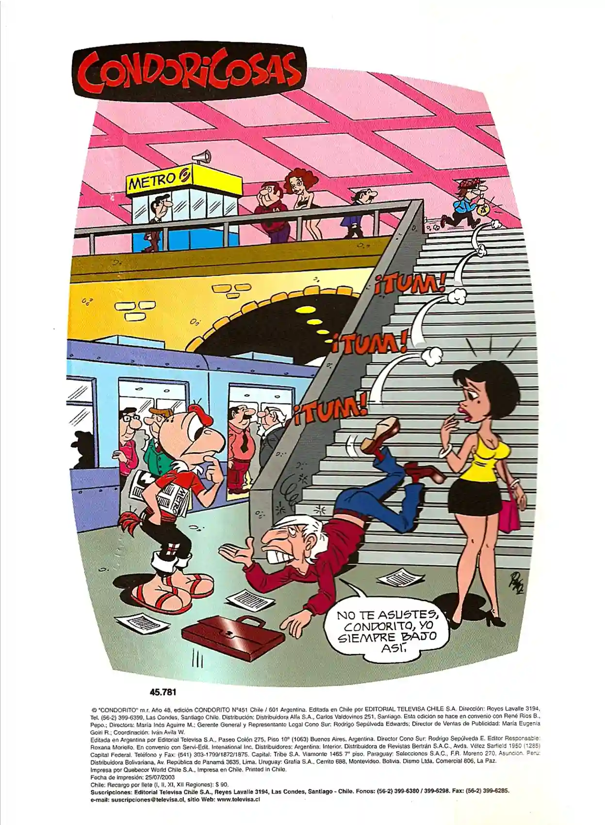 Condorito...Vol..25 (451 al 470) - Vamos a leer TBOs